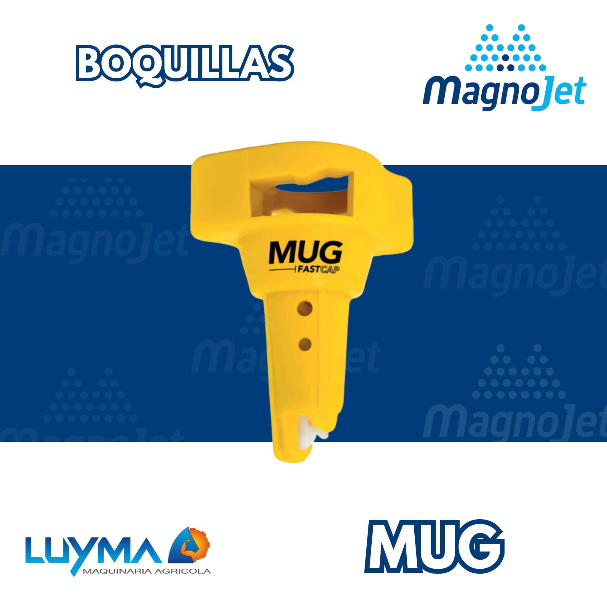 Boquilla Magnojet MUG 110° Antideriva | FastCap | Croper