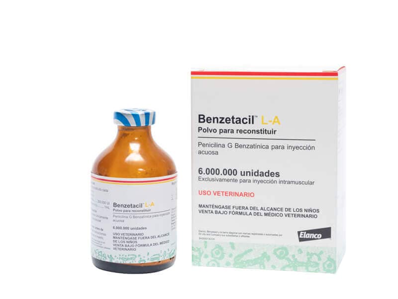 Benzetacil L.A. 6.000.000 UI | Antibiótico de larga acción | Croper