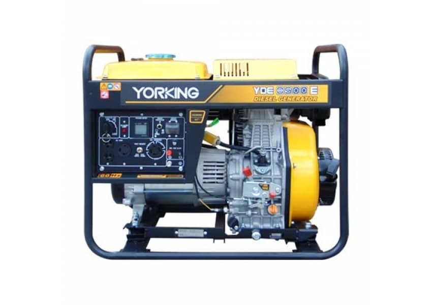 Planta Eléctrica Yorking Diesel 6.5 KW | Uso industrial eficiente | Croper