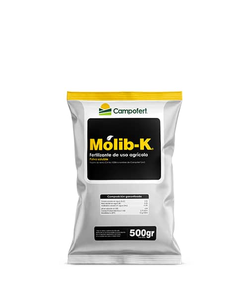 MolibK 500g Campofert | Fertilizante foliar con molibdeno | Croper