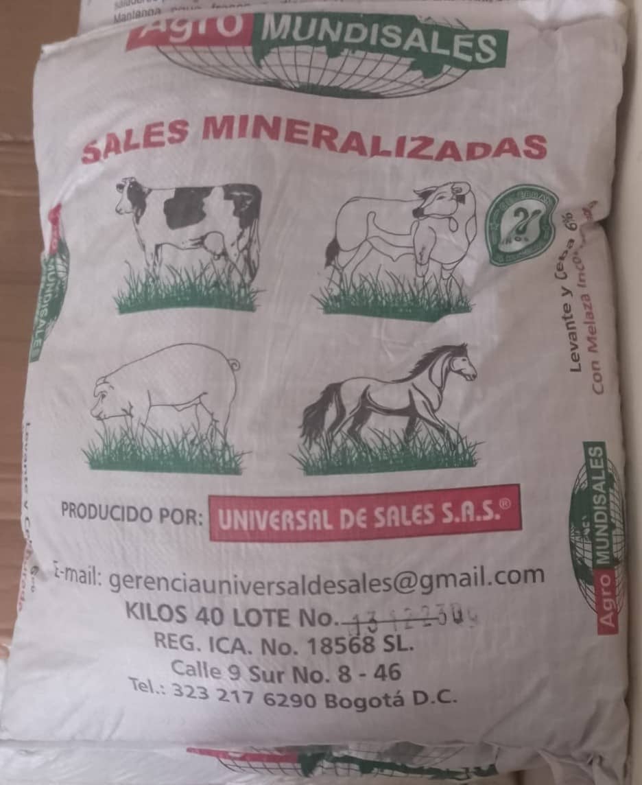Sal mineralizada 6% x 40 Kg | Croper
