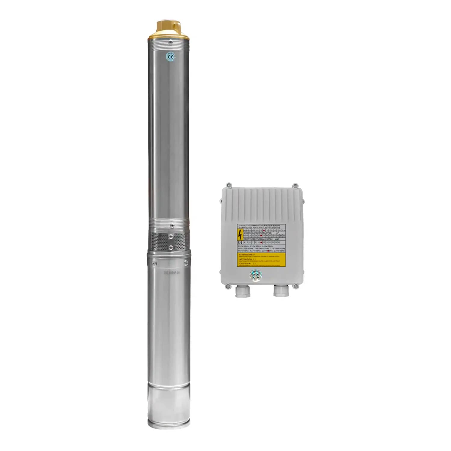 Electrobomba Solar 4STM 3-7 110AC 0.5HP | Solartech | Croper