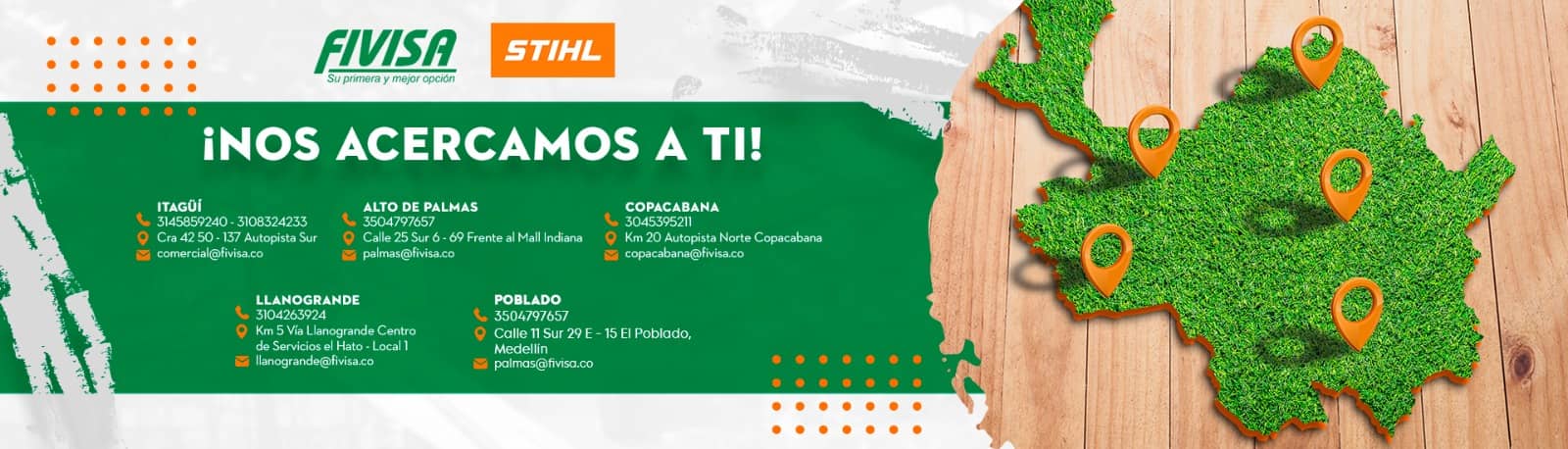 Comercializadora Fivisa | Distribuidor STIHL Colombia | Croper