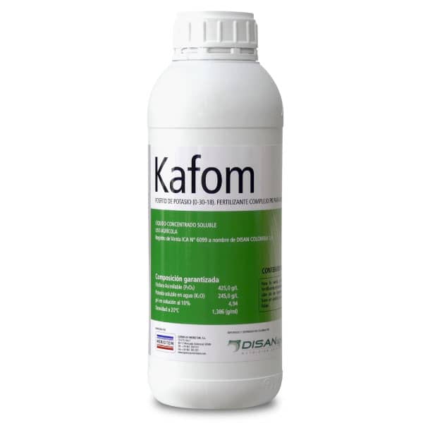 Kafom 1L Disan | Fertilizante foliar fósforo y potasio | Croper