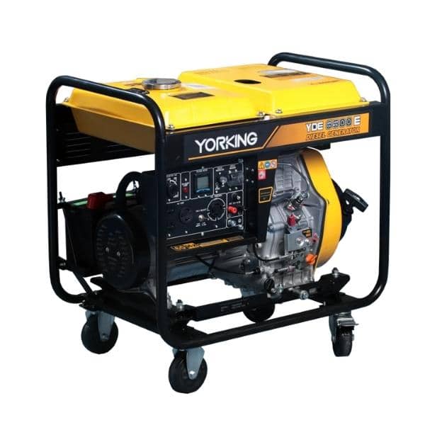 Planta Eléctrica Yorking Diesel 6.5 KW | Uso industrial eficiente | Croper