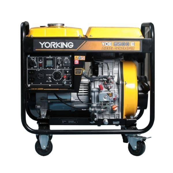Planta Eléctrica Yorking Diesel 6.5 KW | Uso industrial eficiente | Croper