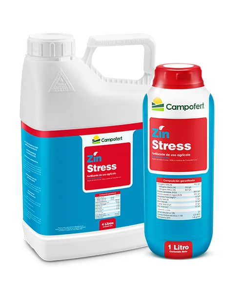 Zin Stress Campofert x 1 litro | Fertilizante foliar NPK ...